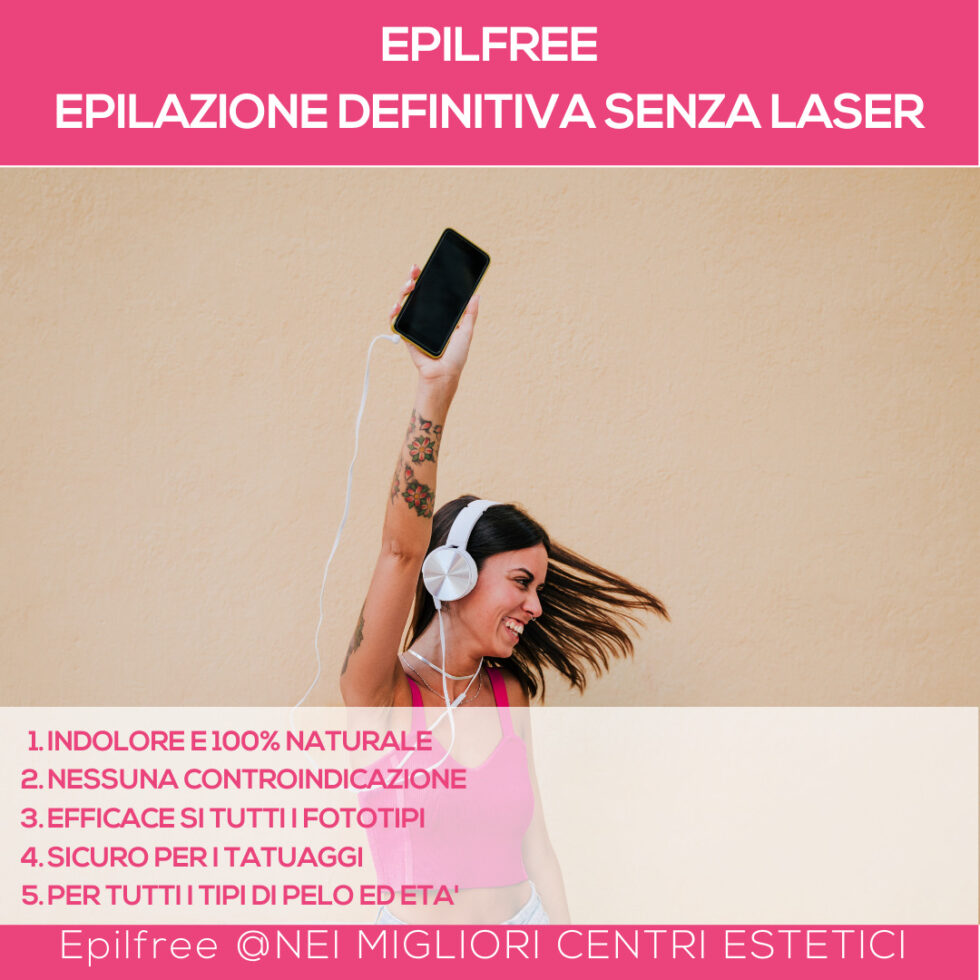 EPILFREE DEPILAZIONE DEFINITIVA SENZA LASER - Vitality Fitness
